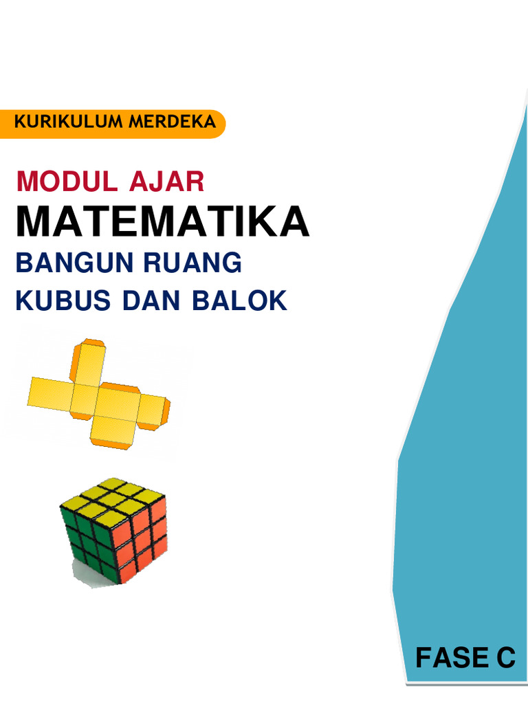 Modul Ajar Matematika Fase C Materi Bangun Ruang | PDF