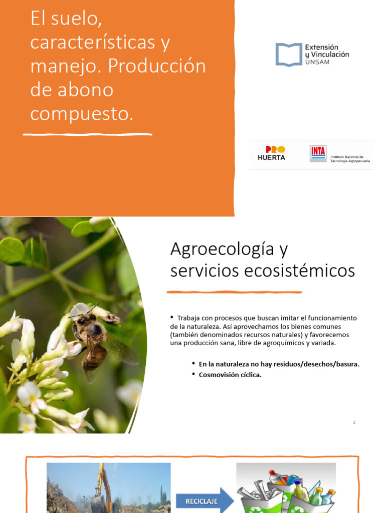 Guía de Compostaje y Suelo Fértil | PDF | Compost | Suelo