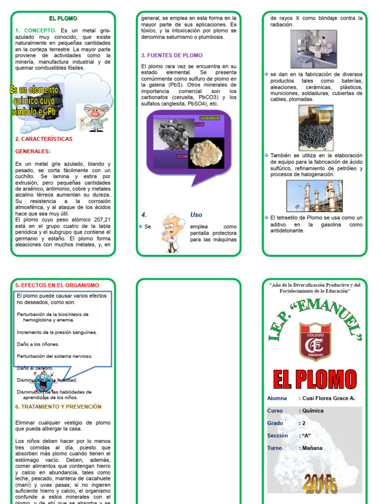 Triptico | PDF | Dirigir | Materiales