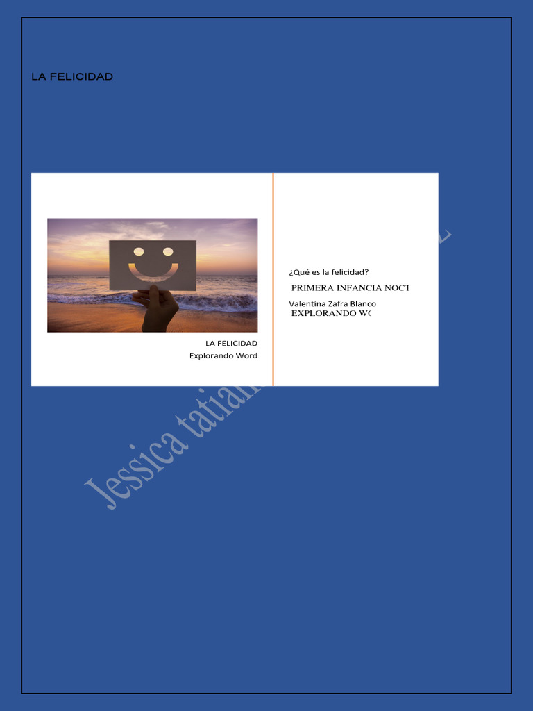 Explorando Word | PDF | Felicidad | Las emociones
