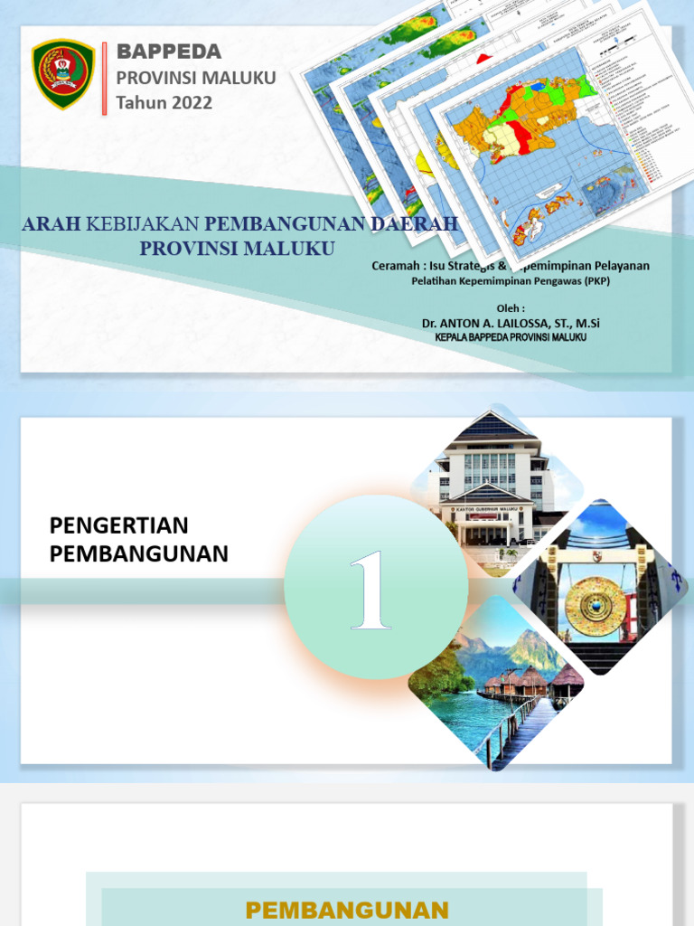 Materi Kepala Bappeda - PKP 2022 | PDF