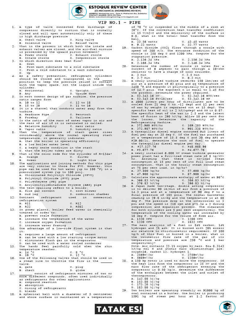 Vip No.1 - Pipe | PDF | Horsepower | Water