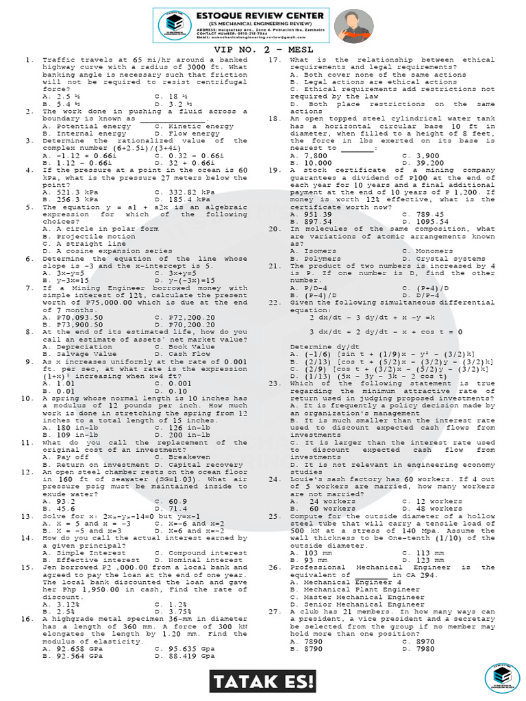 Vip No.2 - Mesl | PDF | Teaching Methods & Materials