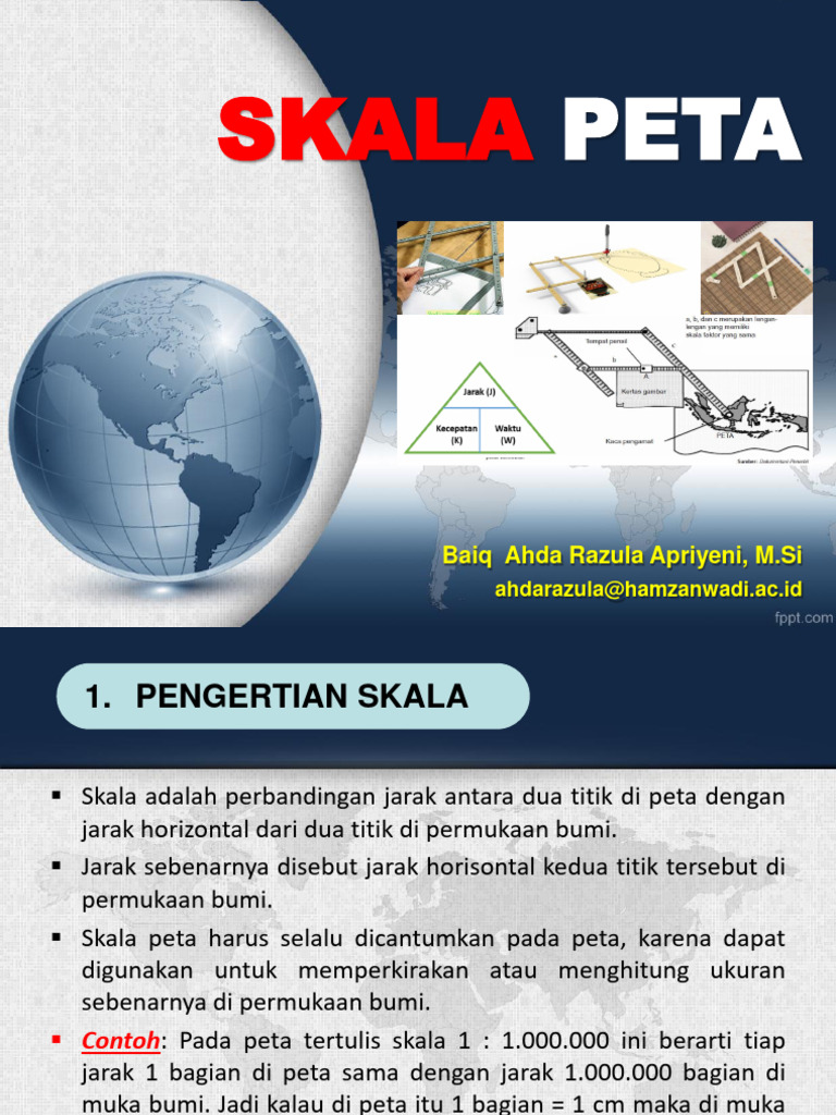 Part 6 - Skala Peta Dan Perhitungannya | PDF