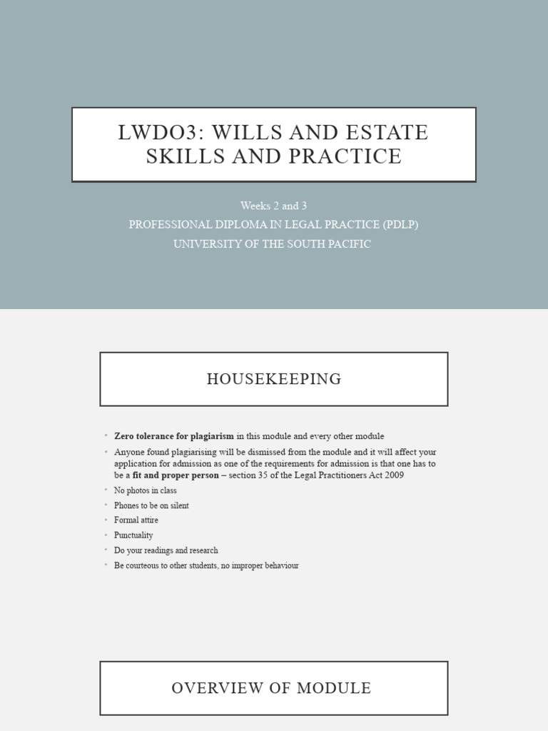 Understanding Wills and Their Requirements | PDF | Will And Testament ...