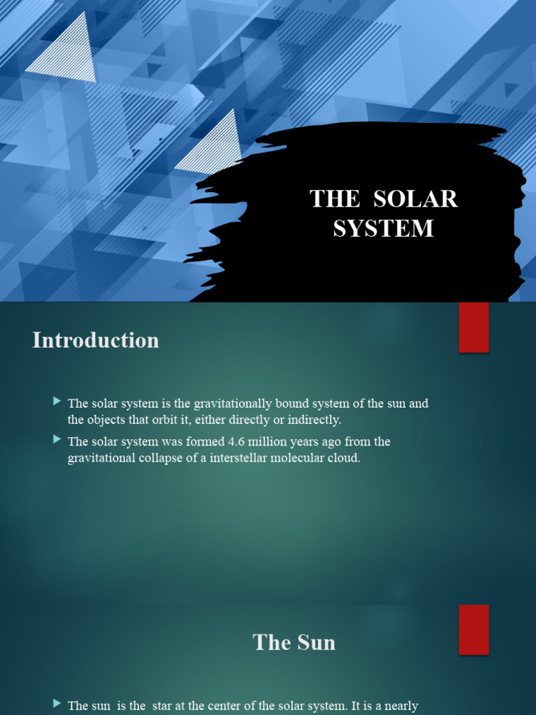 The Solar System | PDF