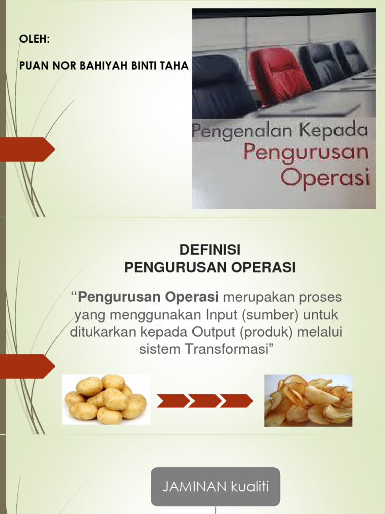 Share Slide Pengurusan Operasi Perniagaan | PDF