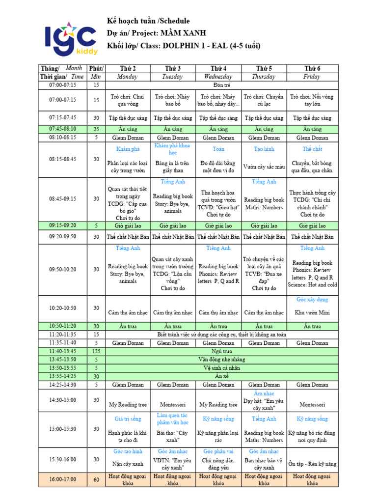KHT-D1 Mam Xanh | PDF