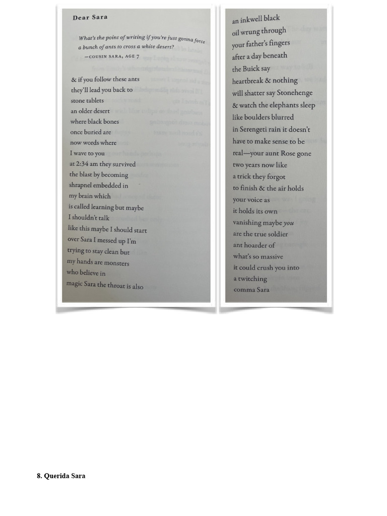 1.7. Querida Sara | PDF