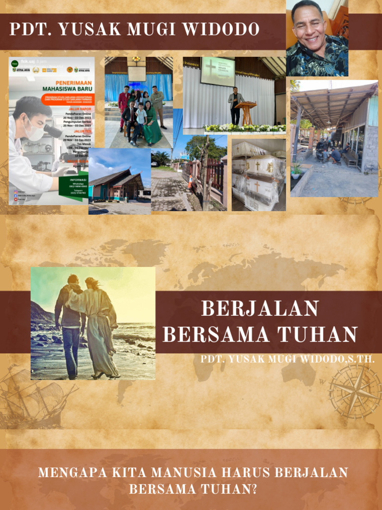 BERJALAN BERSAMA YESUS PDT.YUSAK MUGI WIDODO | PDF