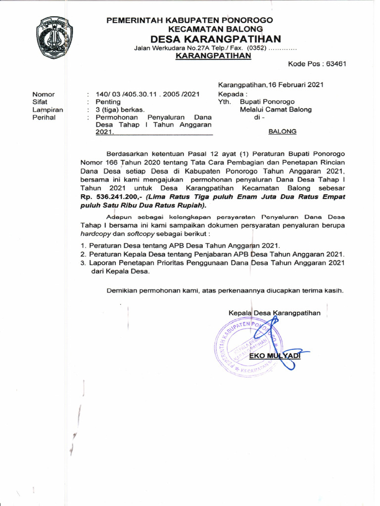 Permohonan DDS | PDF