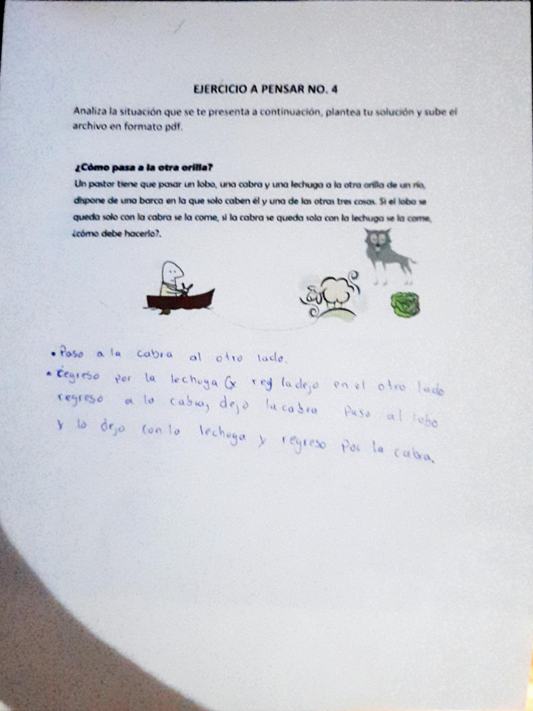 Ejercicio A Pensar 4 | PDF