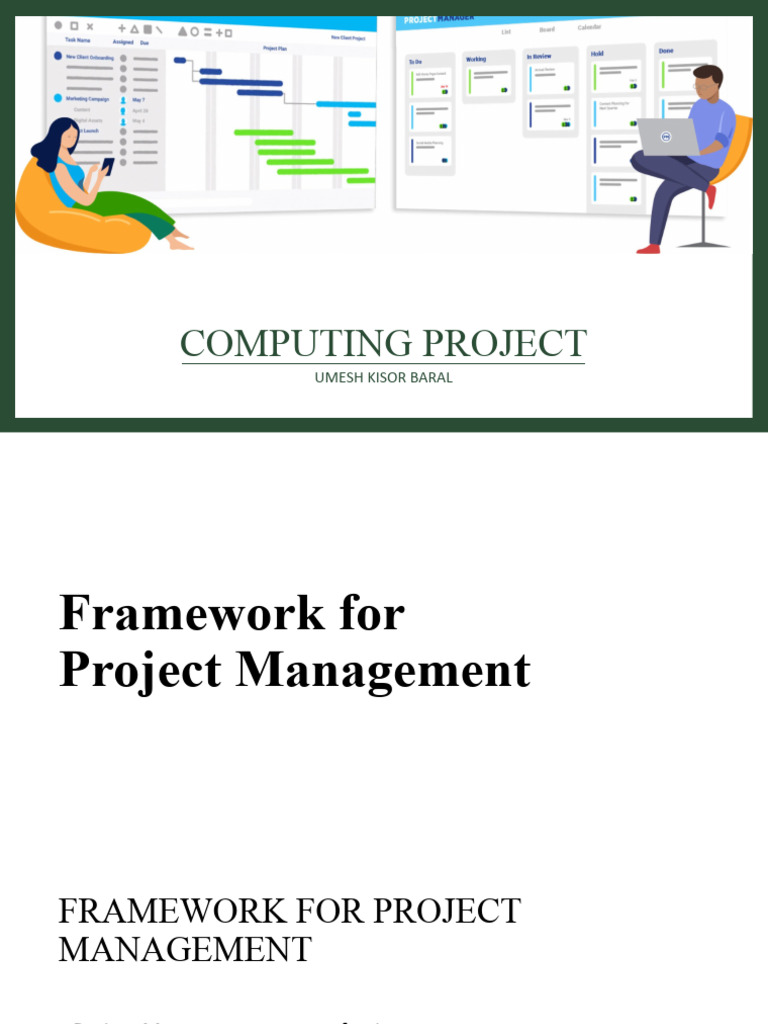 Project Management Framework Overview | PDF | Scrum (Software ...