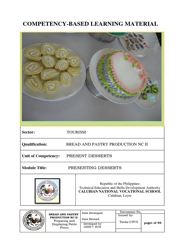 BPP Core 5 | PDF | Desserts | Restaurants