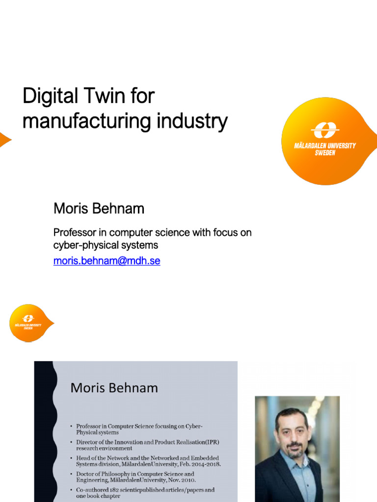 DT Seminar | PDF | Simulation | Product Lifecycle