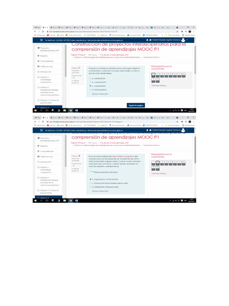 Prueba 1 Modulo 4 PI | PDF