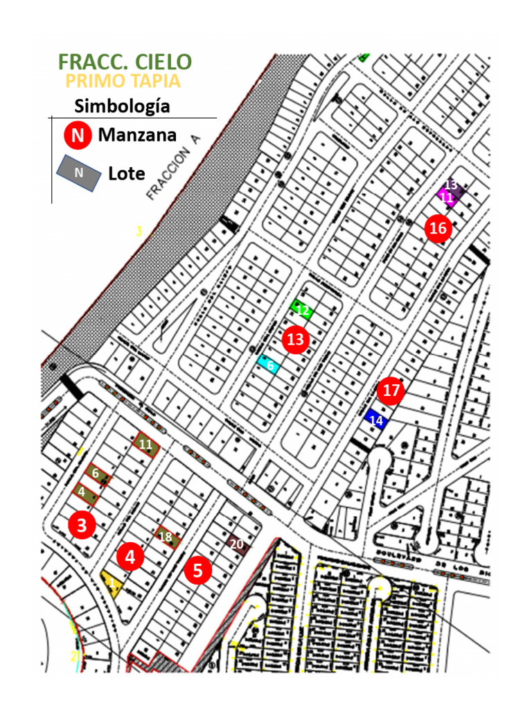 Ubicacion de Casas Fracc. El Cielo | PDF