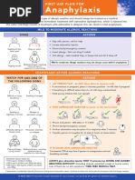 Allergy Action Plan for Reactions | PDF | Allergy | Clinical Medicine