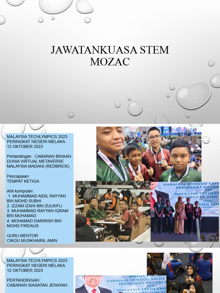Jawatankuasa Stem Mozac | PDF