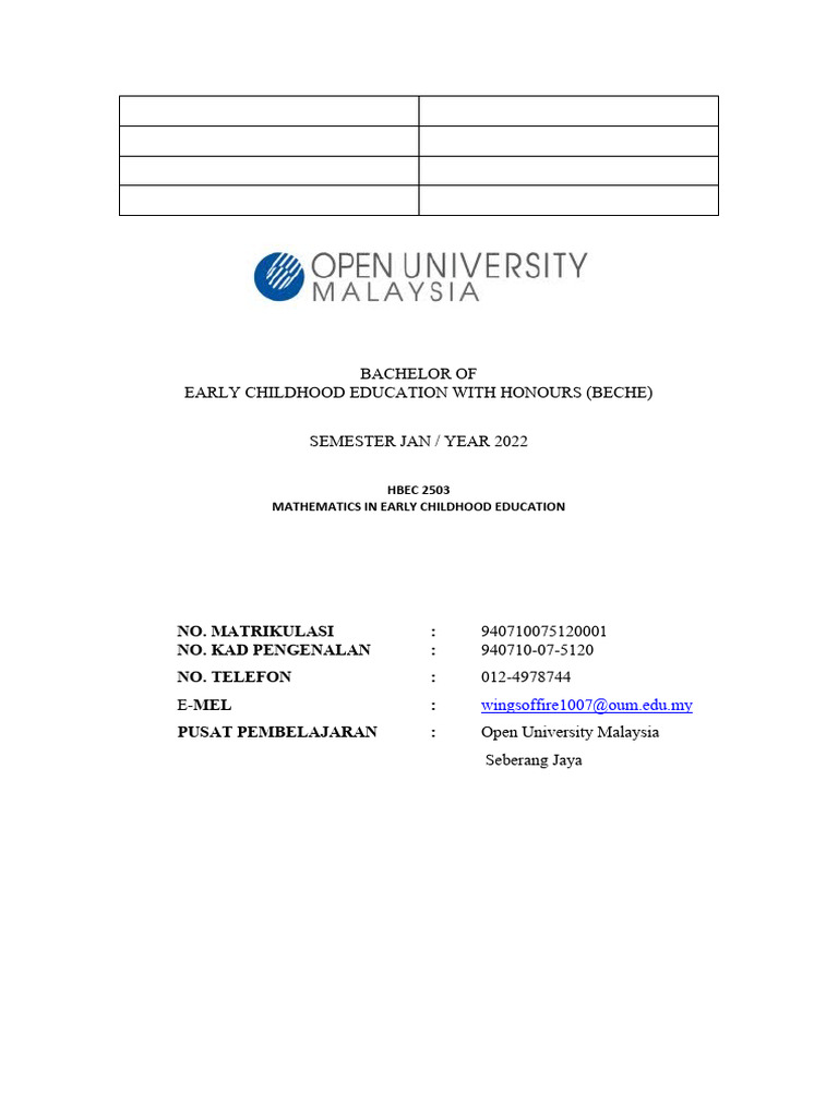 Early Childhood Math Education Theories | PDF | Mathematics | Learning