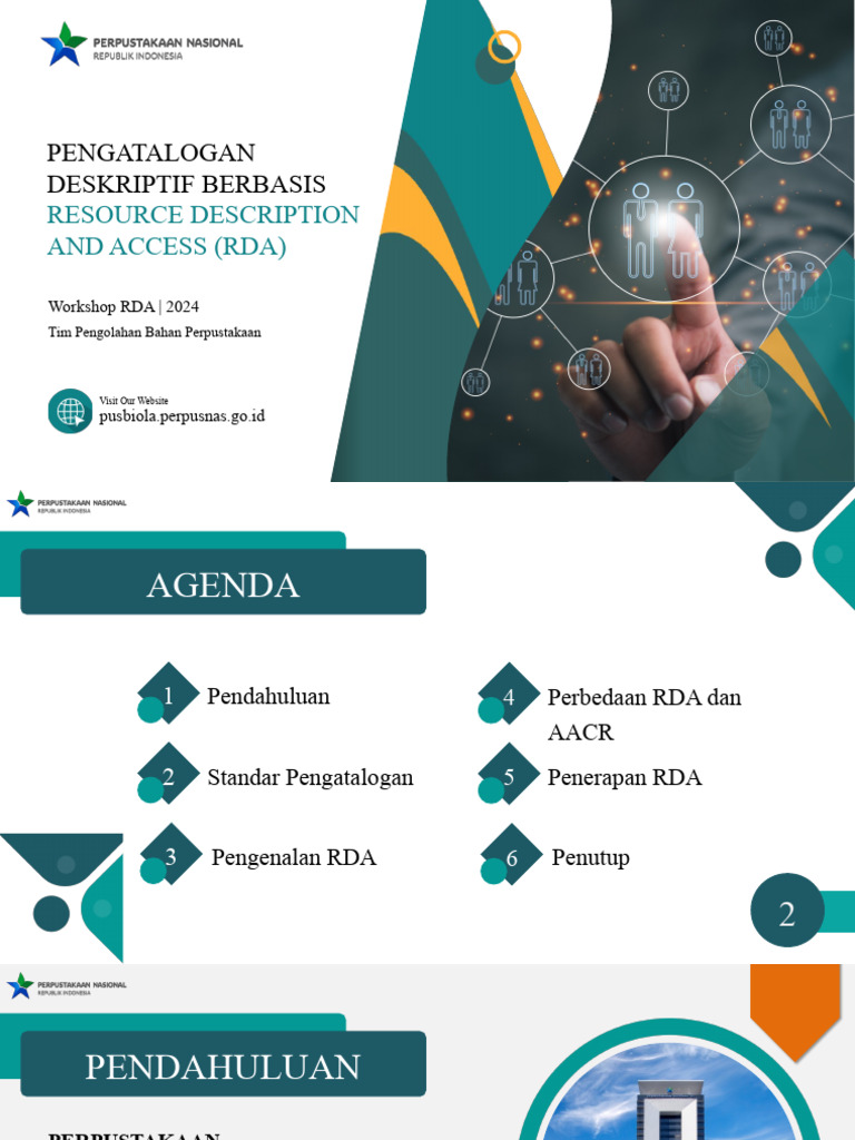 Workshop RDA: Pengatalogan Modern Perpustakaan | PDF