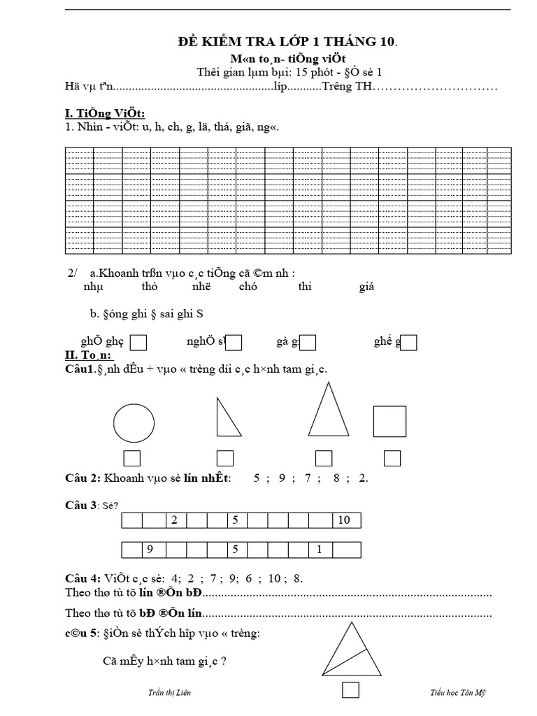 64de On Luyen Thang 10 Xong | PDF