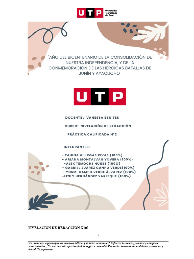 Practica Califica 02 | PDF | Pobreza | Pobreza e indigencia