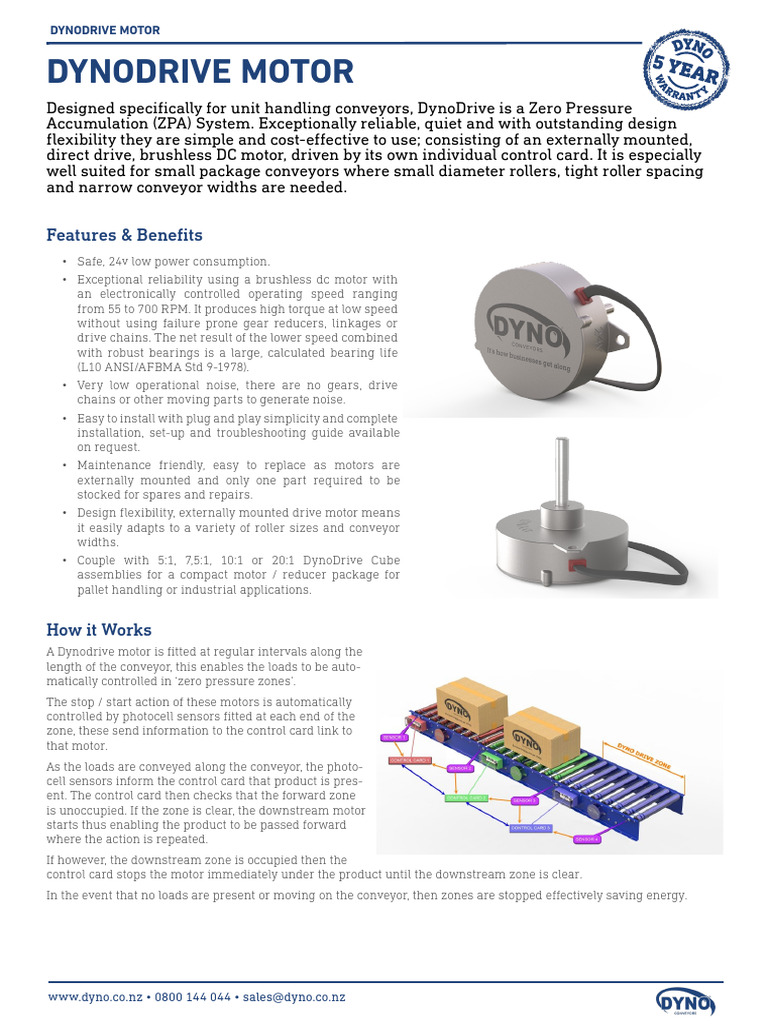 DynoDrive Motor Specification Download 2023 | PDF | Electrical ...