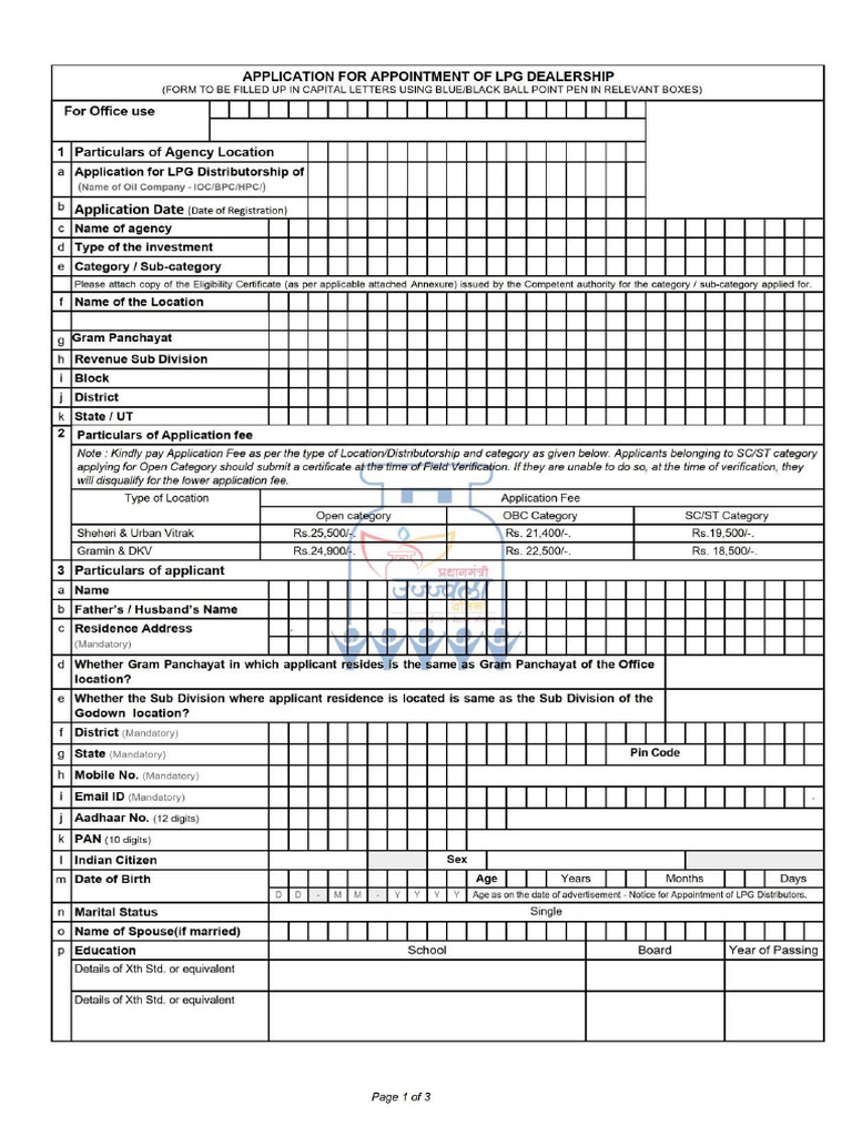 Registration Form LPG Dealership - 1 | PDF | Justice | Crime & Violence