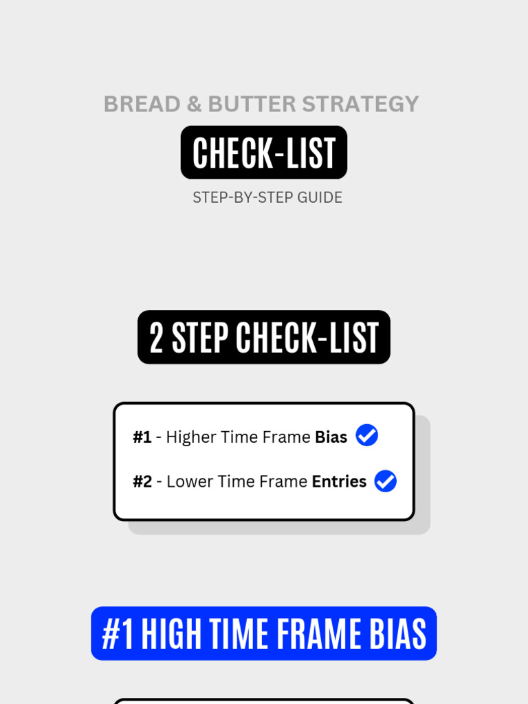 Bread and Butter Step by Step Strategy | PDF