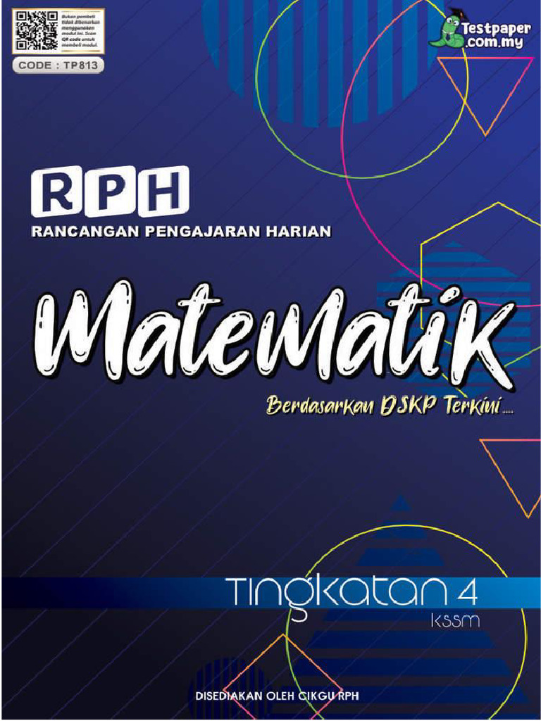 RPH Matematik Tingkatan 4 KSSM 03 | PDF | Karier & Perkembangan