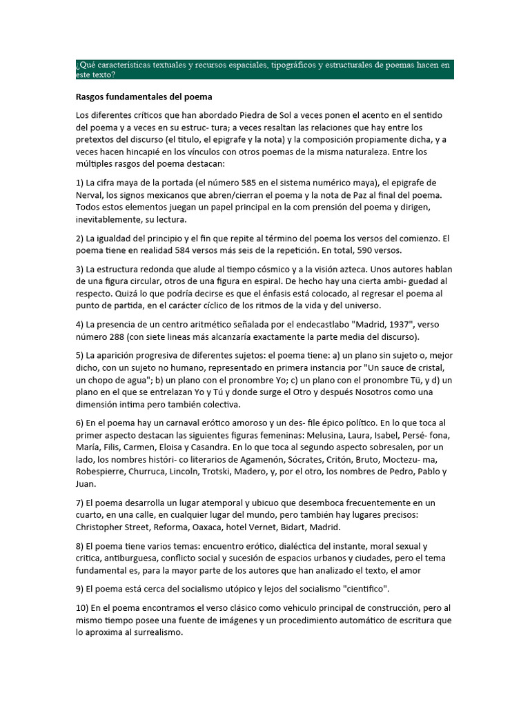 Selección de El Surrealismo de Piedra de Sol, Entre Peras y Manzanas (Víctor Manuel Mendiola) | PDF