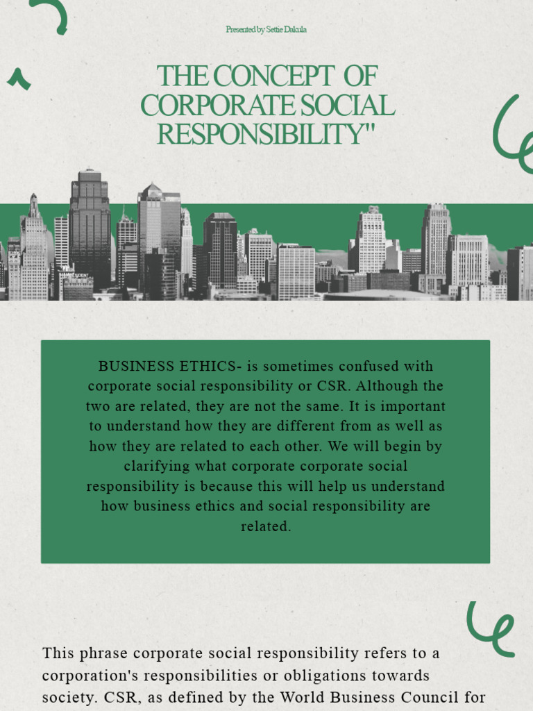 Lesson 9 | PDF | Corporate Social Responsibility | Business Ethics