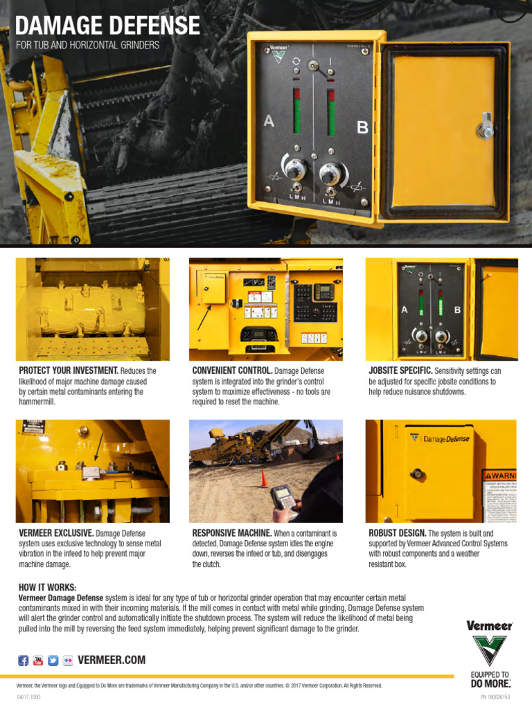 Damage Defense For Tub Horizontal Grinders | PDF | Mill (Grinding ...