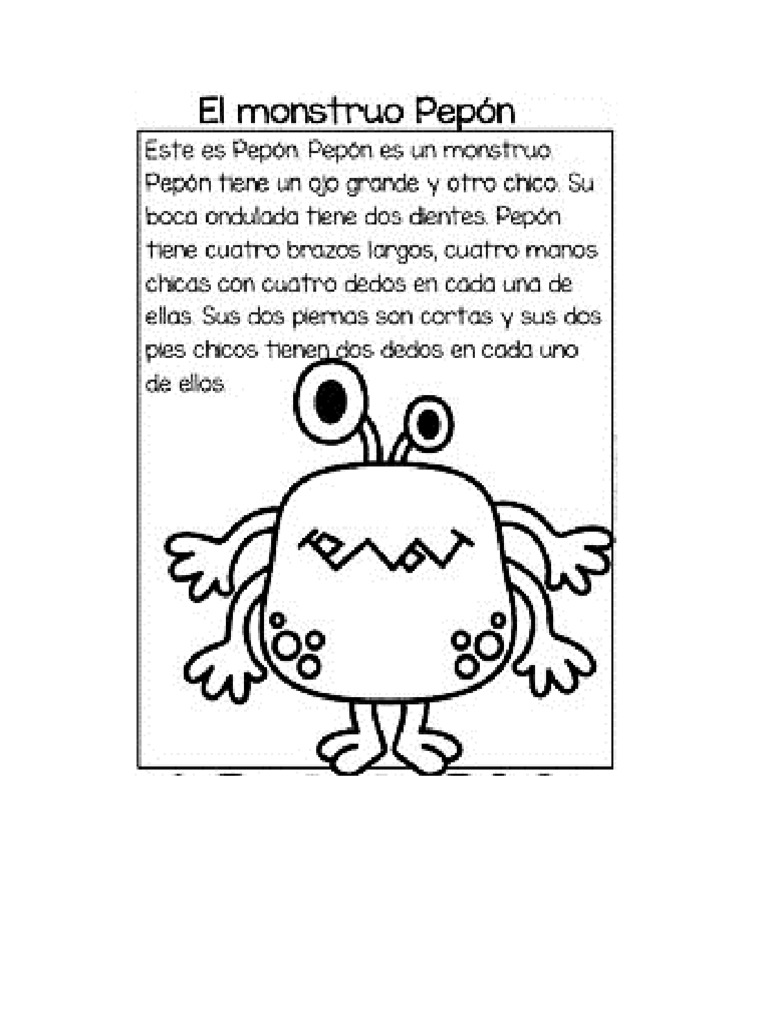 Descripción y características de un monstruo | PDF