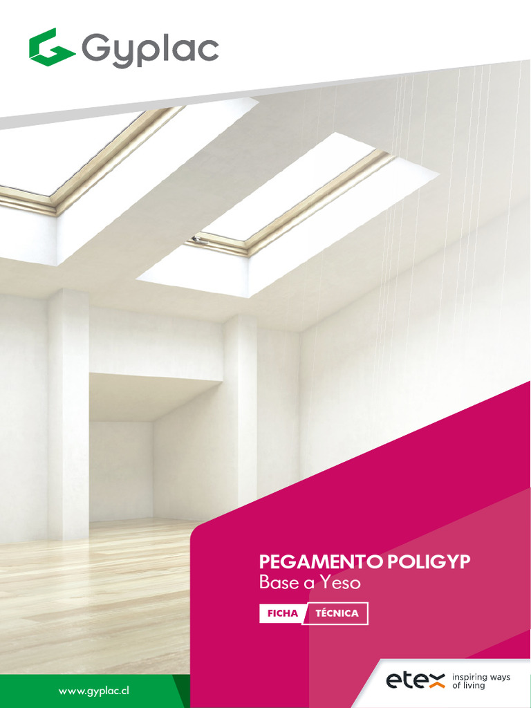 Pegamento Poligyp: Guía de Uso y Ventajas | PDF | Cemento | Sector ...