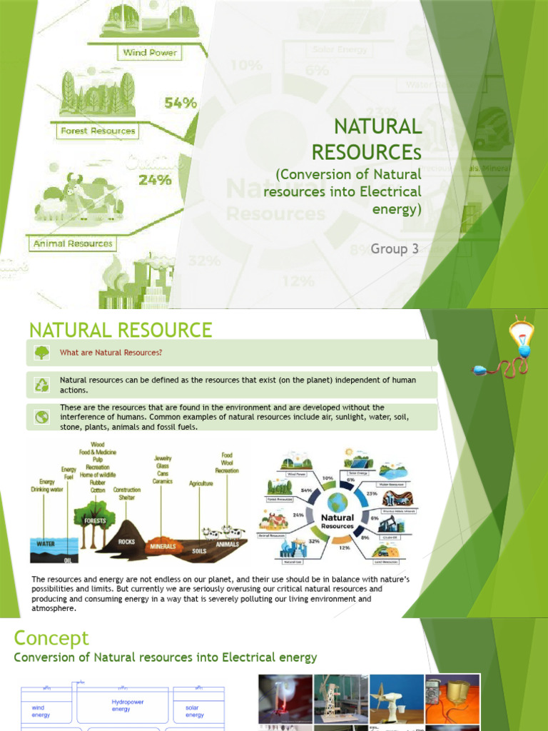 Natural Resource Group 3 | PDF | Energy Development | Fuels