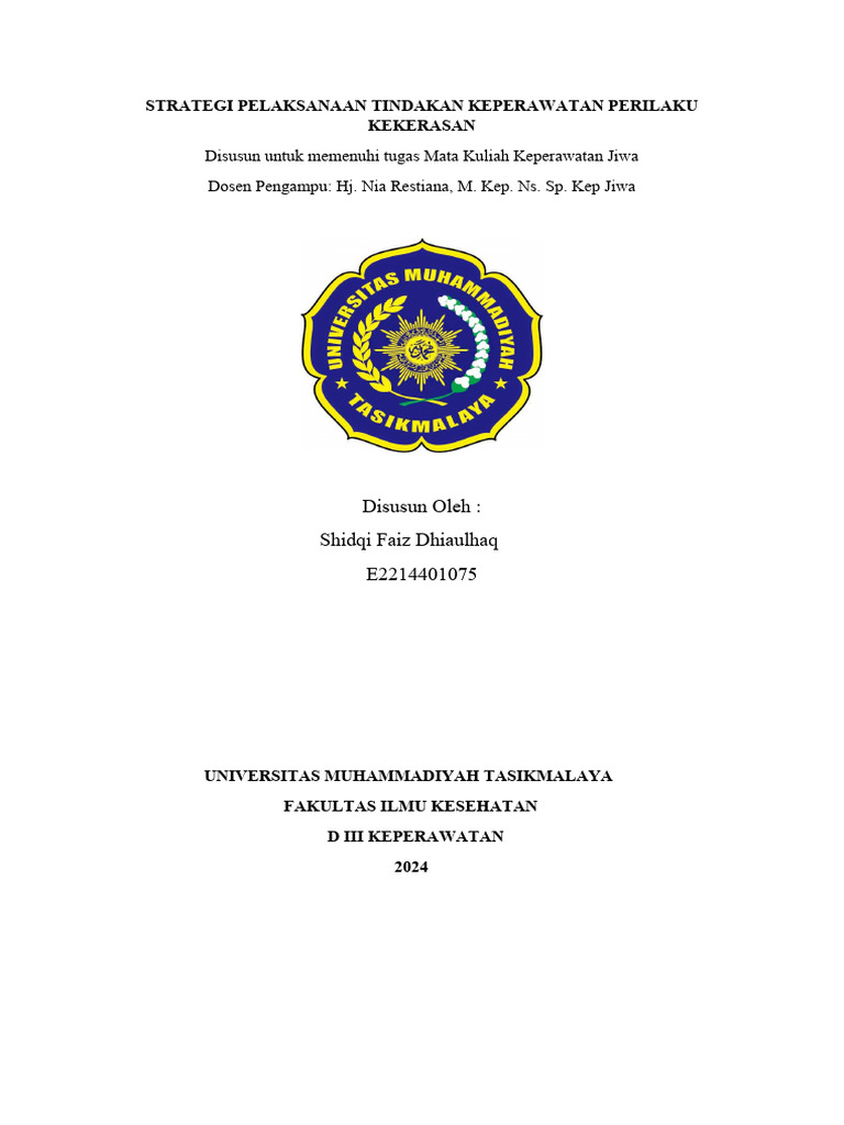 SPTK DPK - Shidqi | PDF