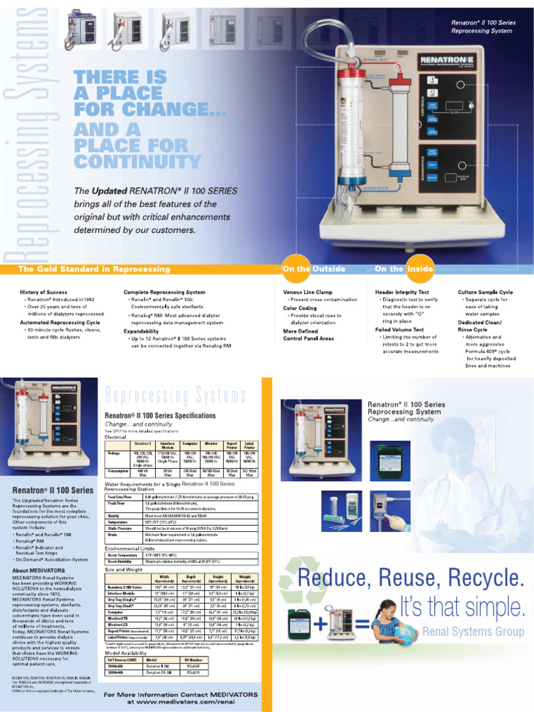 Brosur Renatron II | PDF