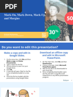 Mark-Up and Profit Calculations | PDF