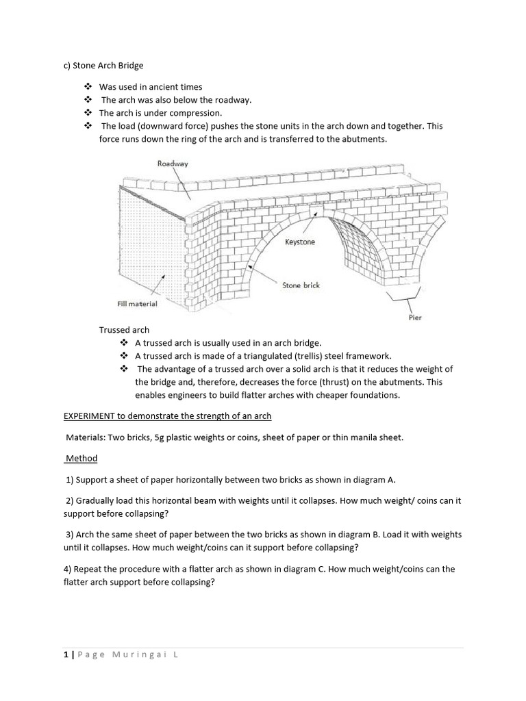 Machanical Structures Lesson 2 | PDF | Dam | Truss