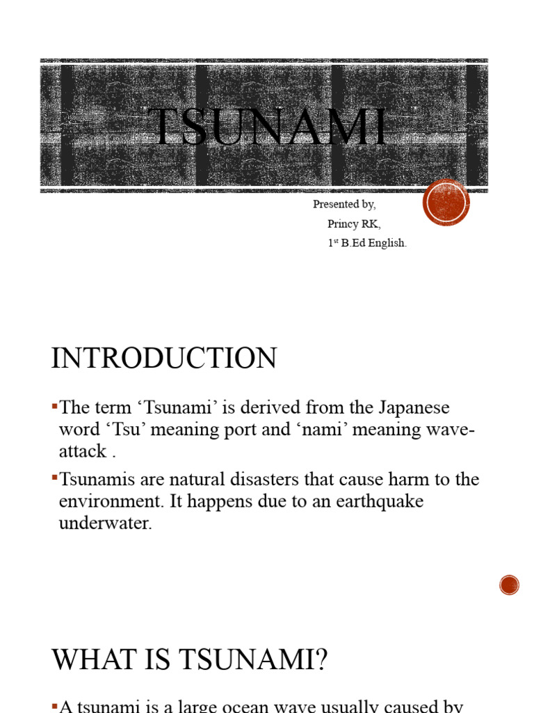 Environmental Education | PDF | Tsunami | Earthquakes