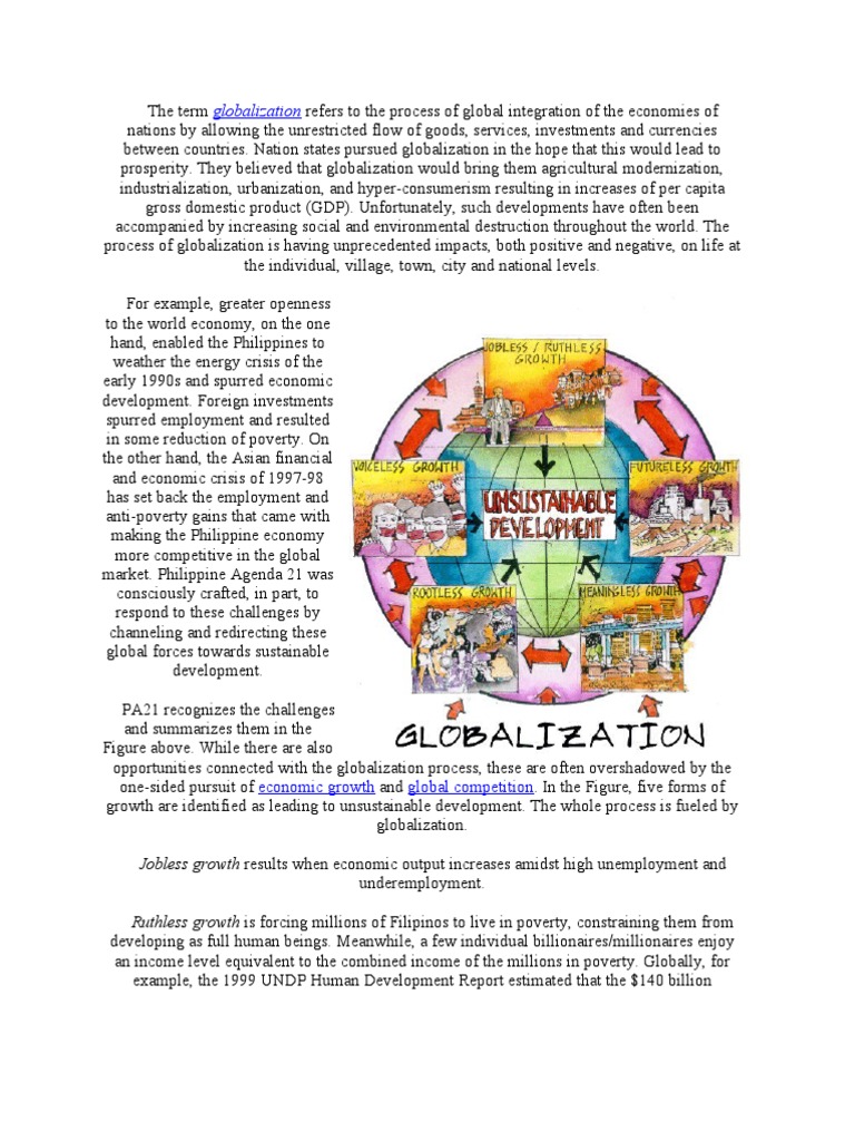 Globalization | PDF | Globalization | Sustainability