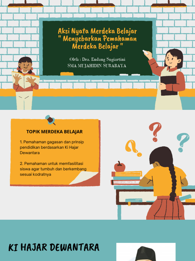 Aksi Nyata Merdeka Belajar Endang Sugiartini - 20240226 - 123606 - 0000 | PDF