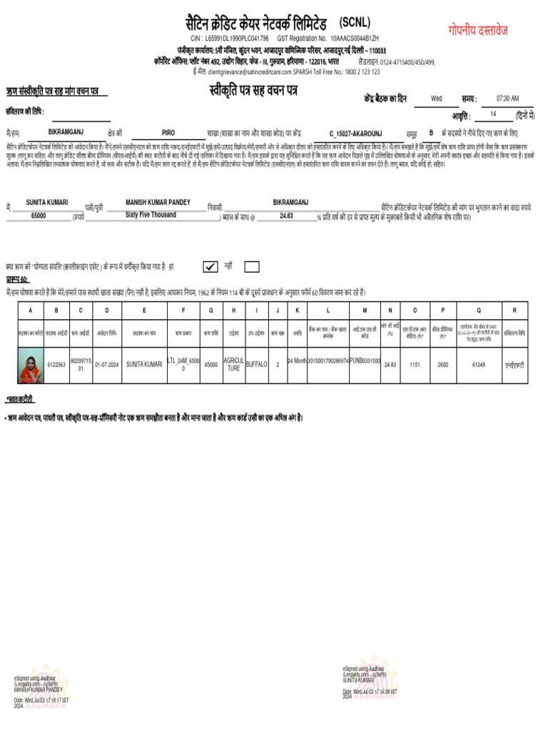 Group Loan Applicationform | PDF