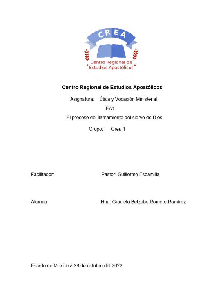 Tarea Ea2 | PDF | Crecimiento personal y profesional | Religión y espiritualidad