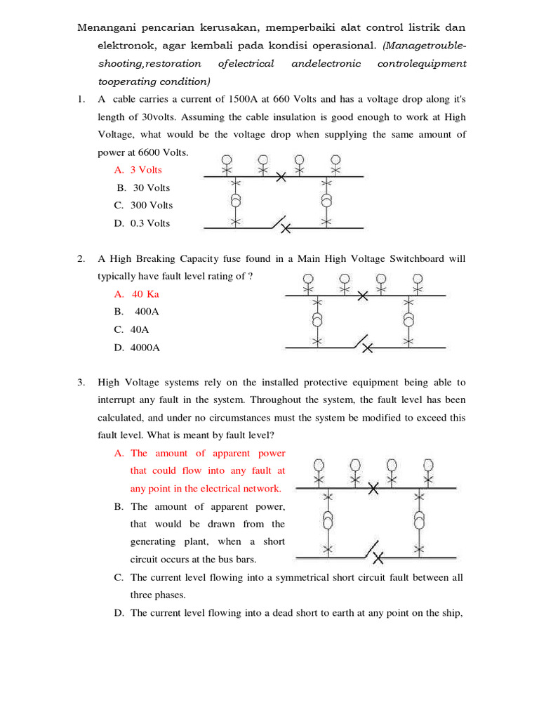 Manage Troubleshooting Restoration of Electrical and Electronic Control ...