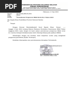 Surat Pemberitahuan Lomba SAIH 2025 | PDF