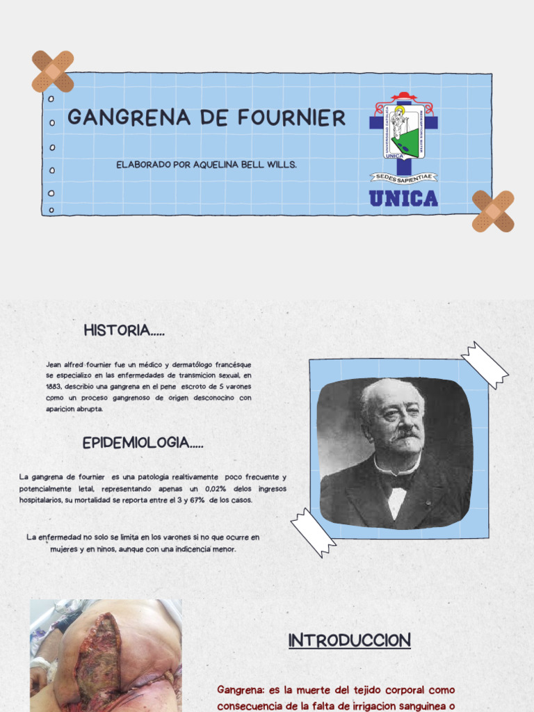 GANGRENA DE FOurnier | PDF | Causas de la muerte | Medicina