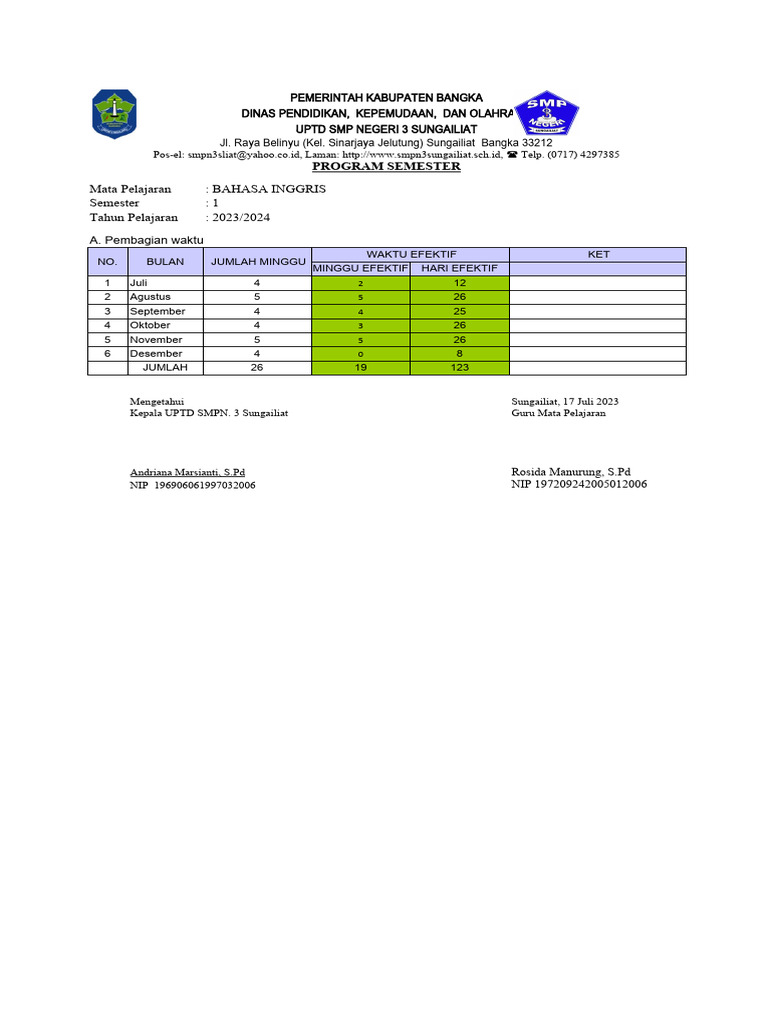 Prosem TP 2023-2024 Ok Fix | PDF